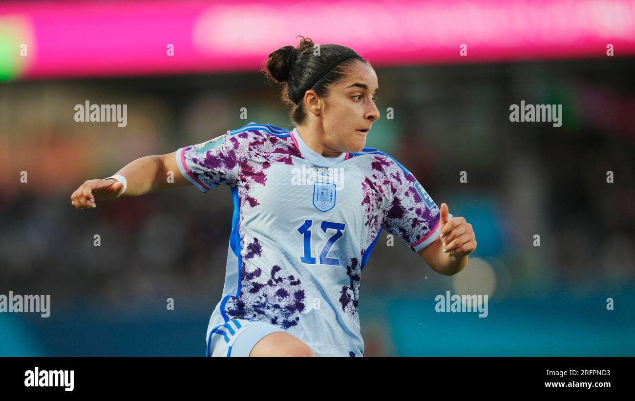 Spain's Oihane Hernandez in action during the Women's World Cup second ...