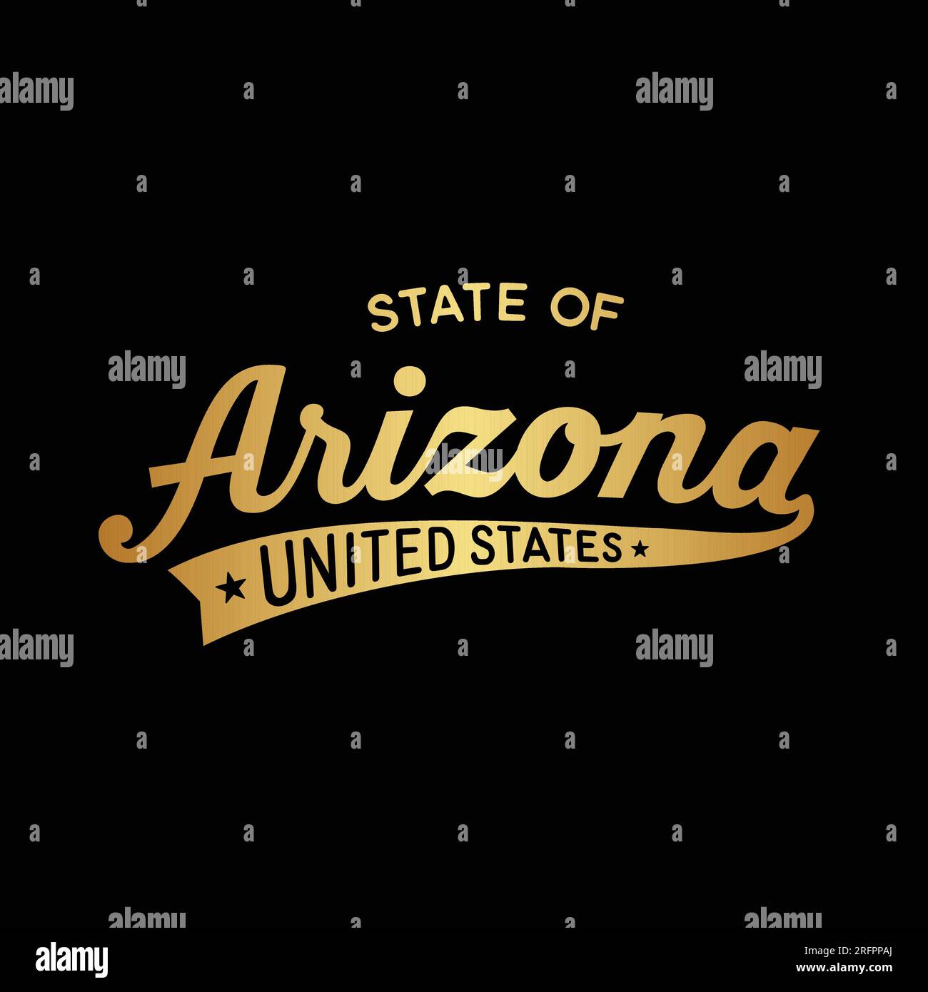 Arizona lettering hi-res stock photography and images - Alamy
