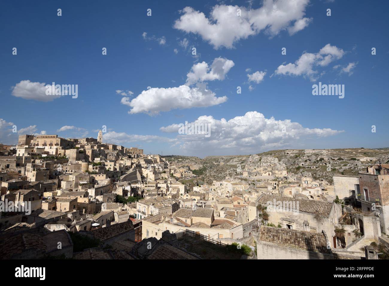 Sasso Barisano and Sasso Caveoso, Sassi, Matera, Basilicata, Italy ...