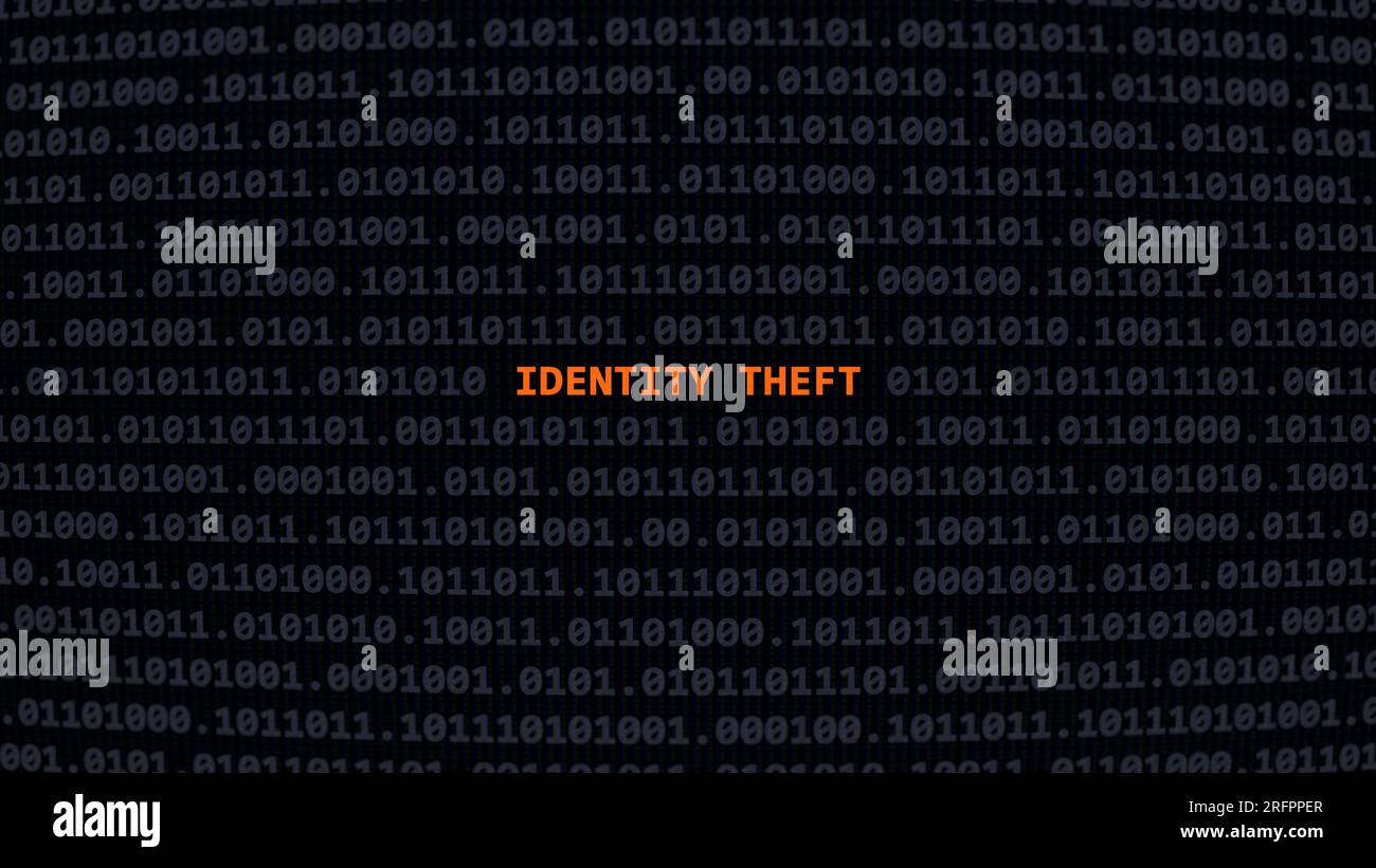 Cyber Attack Vulnerability Text In Binary System Ascii Art Style Code On Editor Screen Text