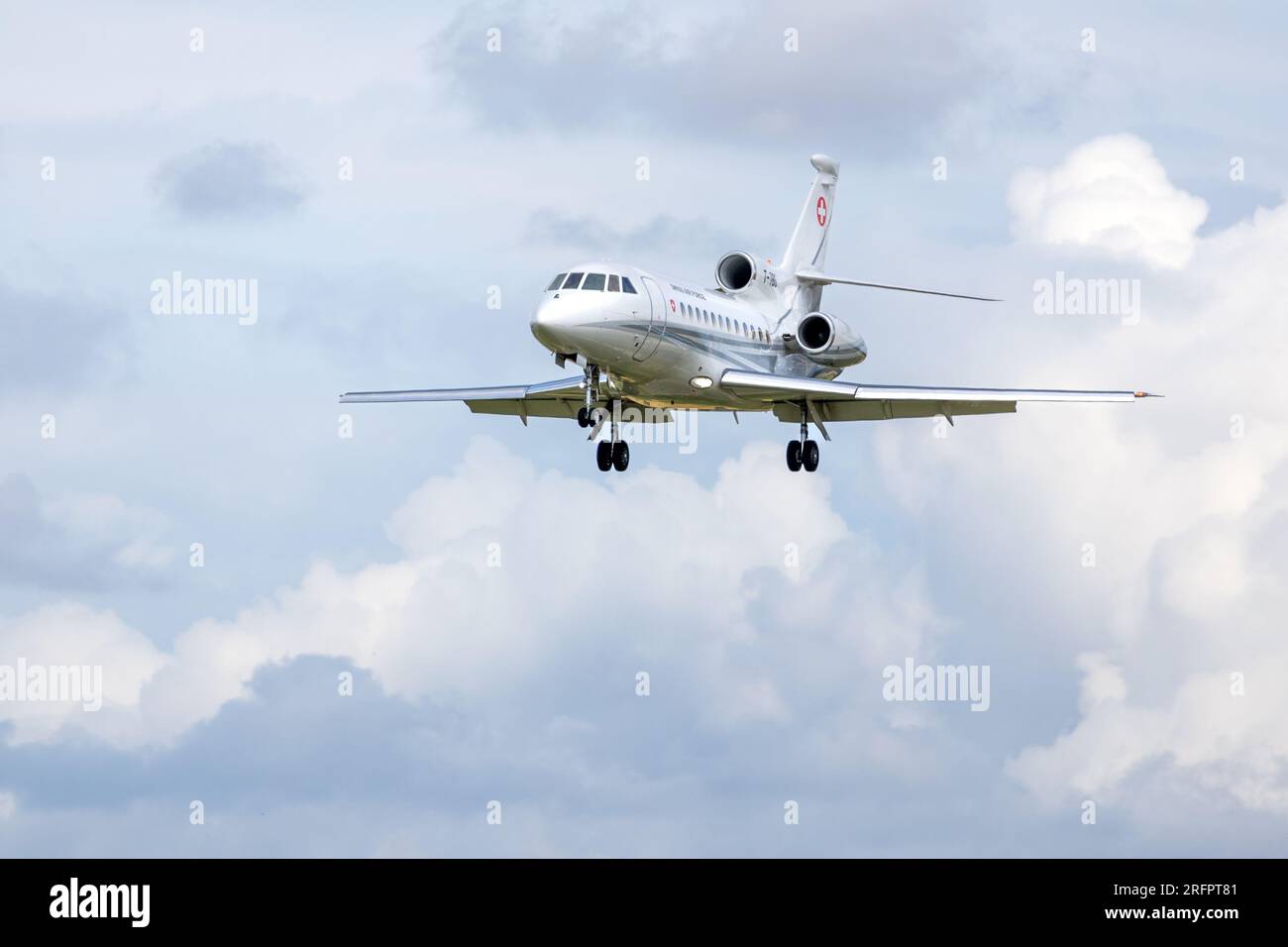 Swiss air force dassault falcon hi-res stock photography and images - Alamy