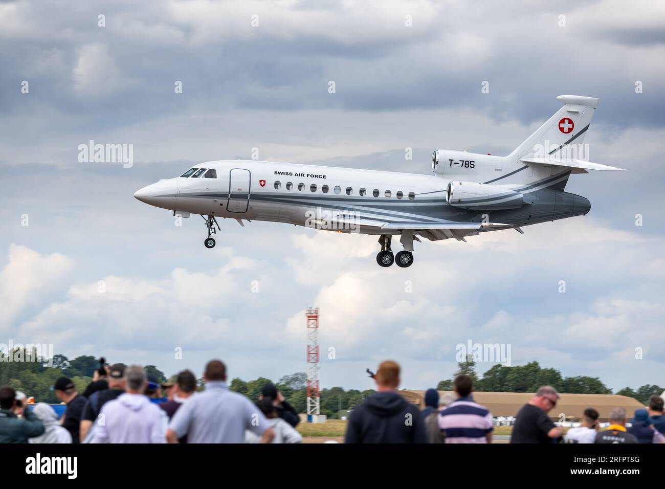 Swiss Air Force - Dassault Falcon 900EX, arriving at RAF Fairford for ...