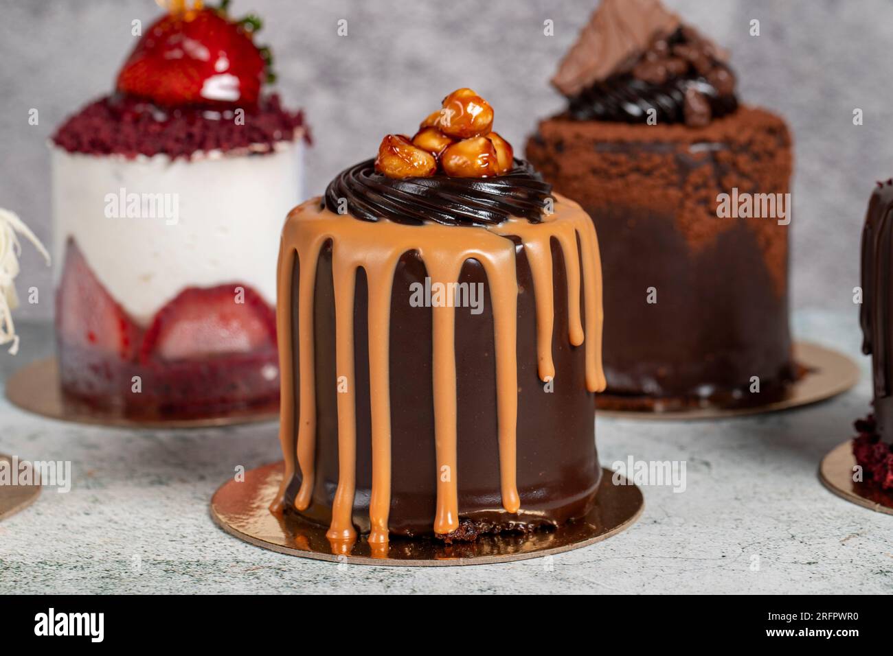 Types of food illustration hi-res stock photography and images - Alamy