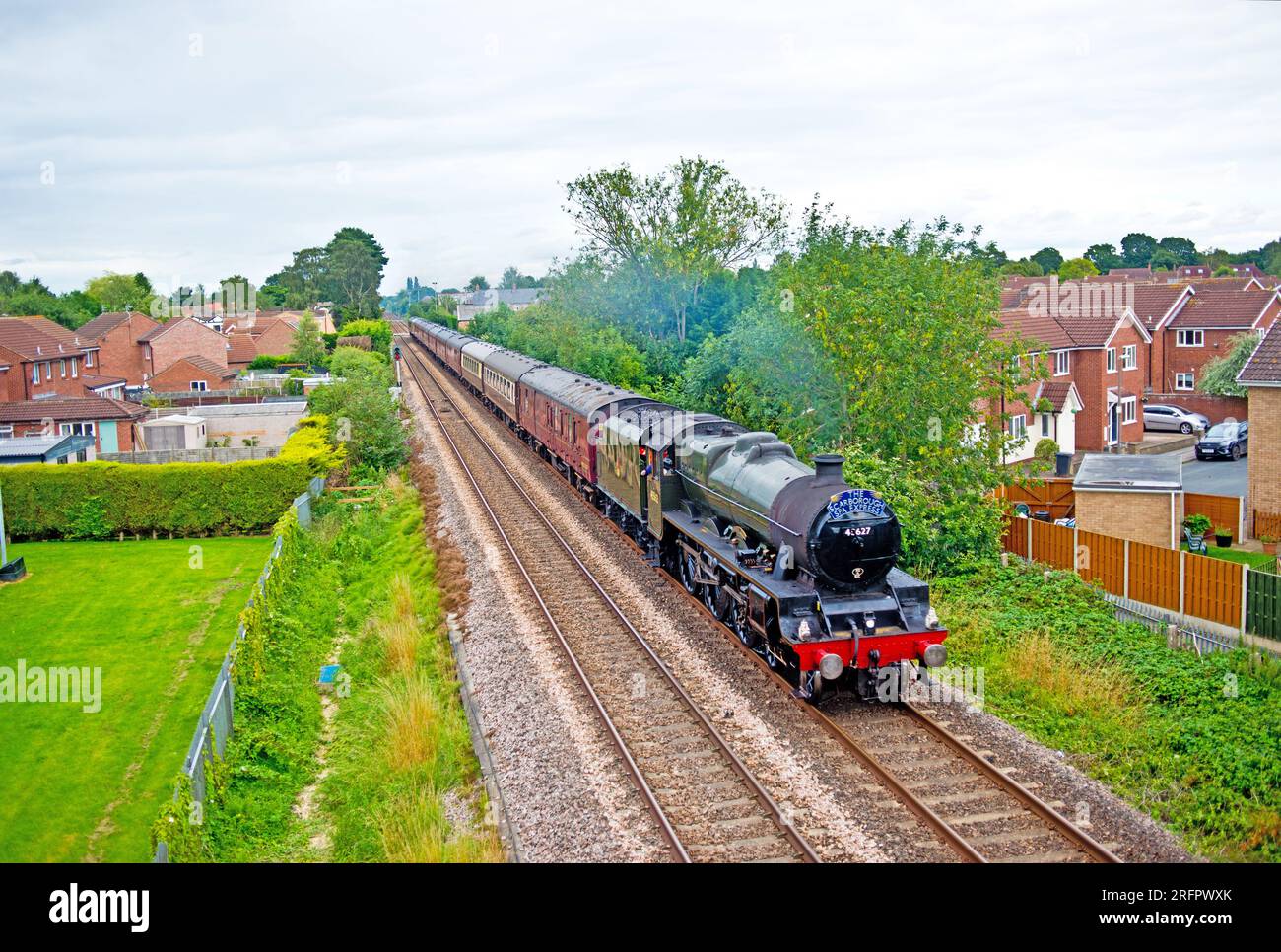 Jubilee class steam locomotive hi-res stock photography and images - Alamy