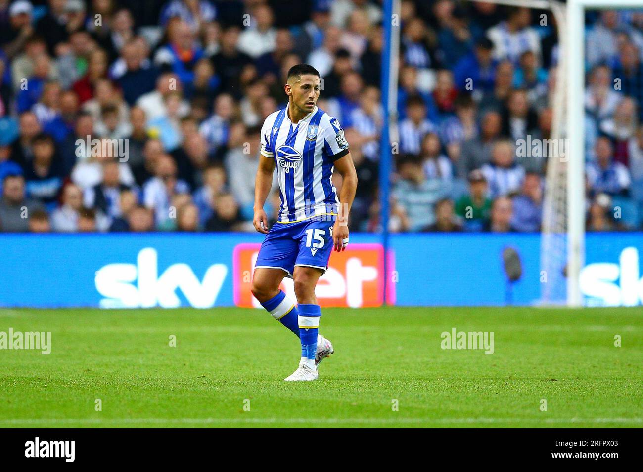 Hillsborough Stadium, Sheffield, England - 4th August 2023 Juan Delgado ...