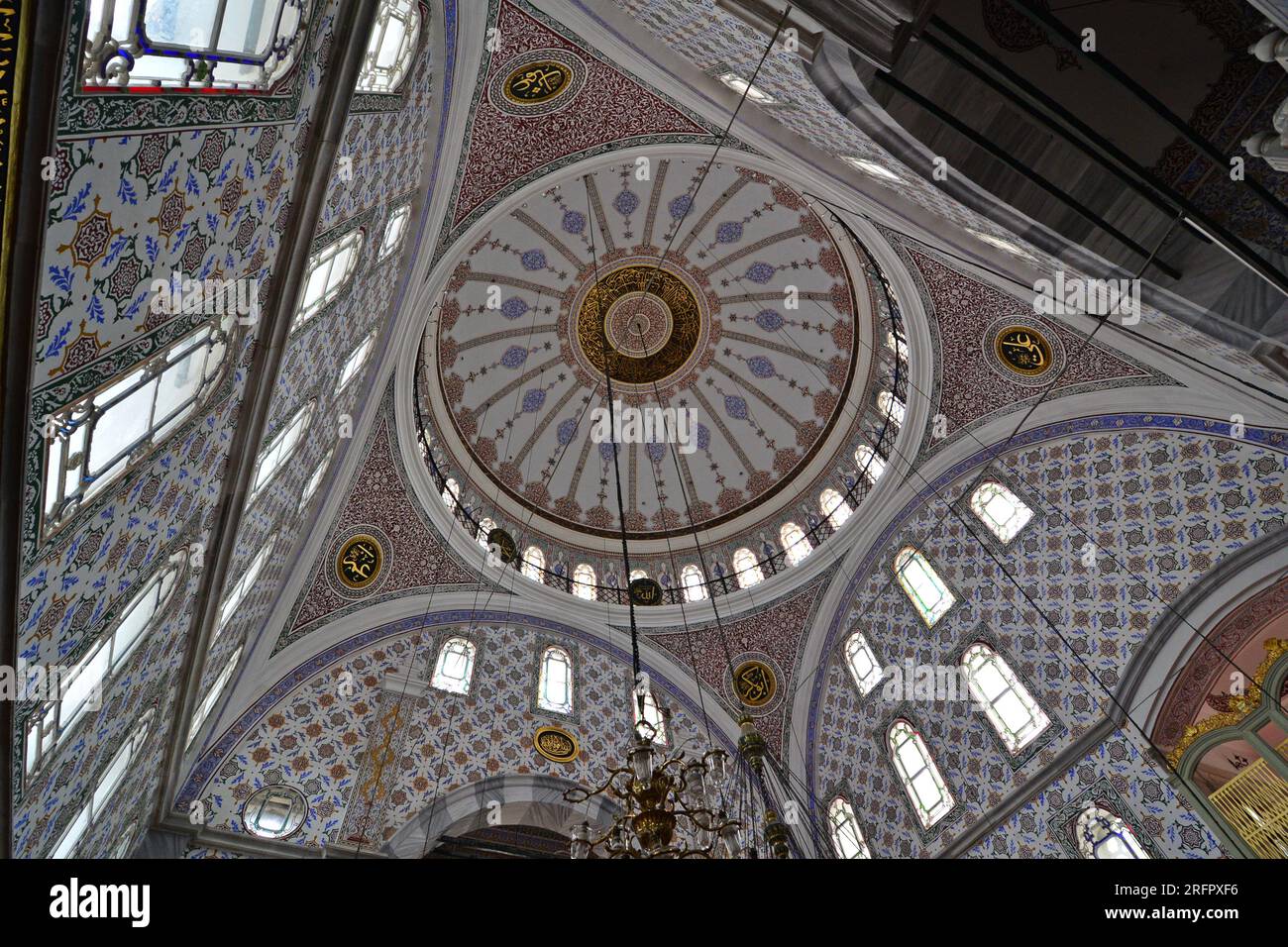 Located in Istanbul, Turkey, the Great Selimiye Mosque was built in ...