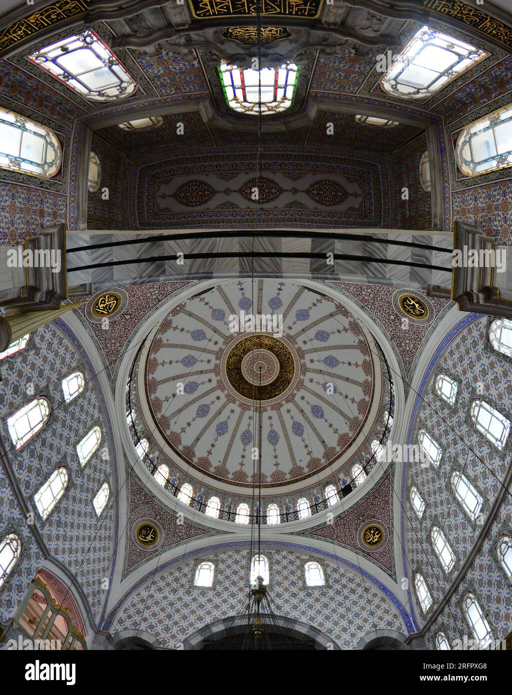 Located in Istanbul, Turkey, the Great Selimiye Mosque was built in ...