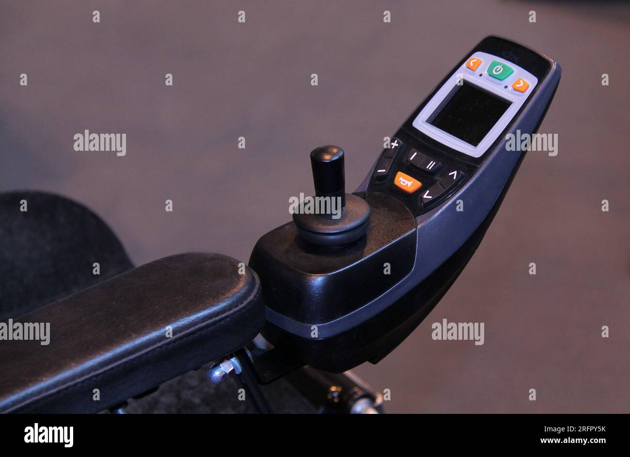Electric wheelchair controls hi-res stock photography and images - Alamy