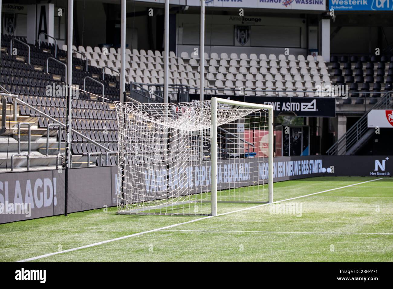 Erve Asito stadium in Almelo, home of Heracles footbal team with ...