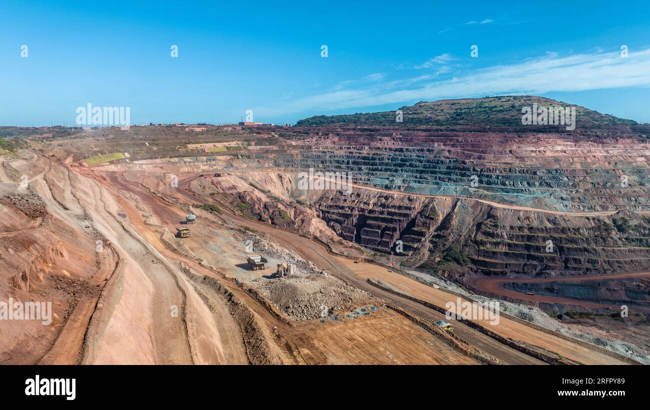 Para. 3rd Aug, 2023. This aerial photo taken on Aug. 3, 2023 shows ...