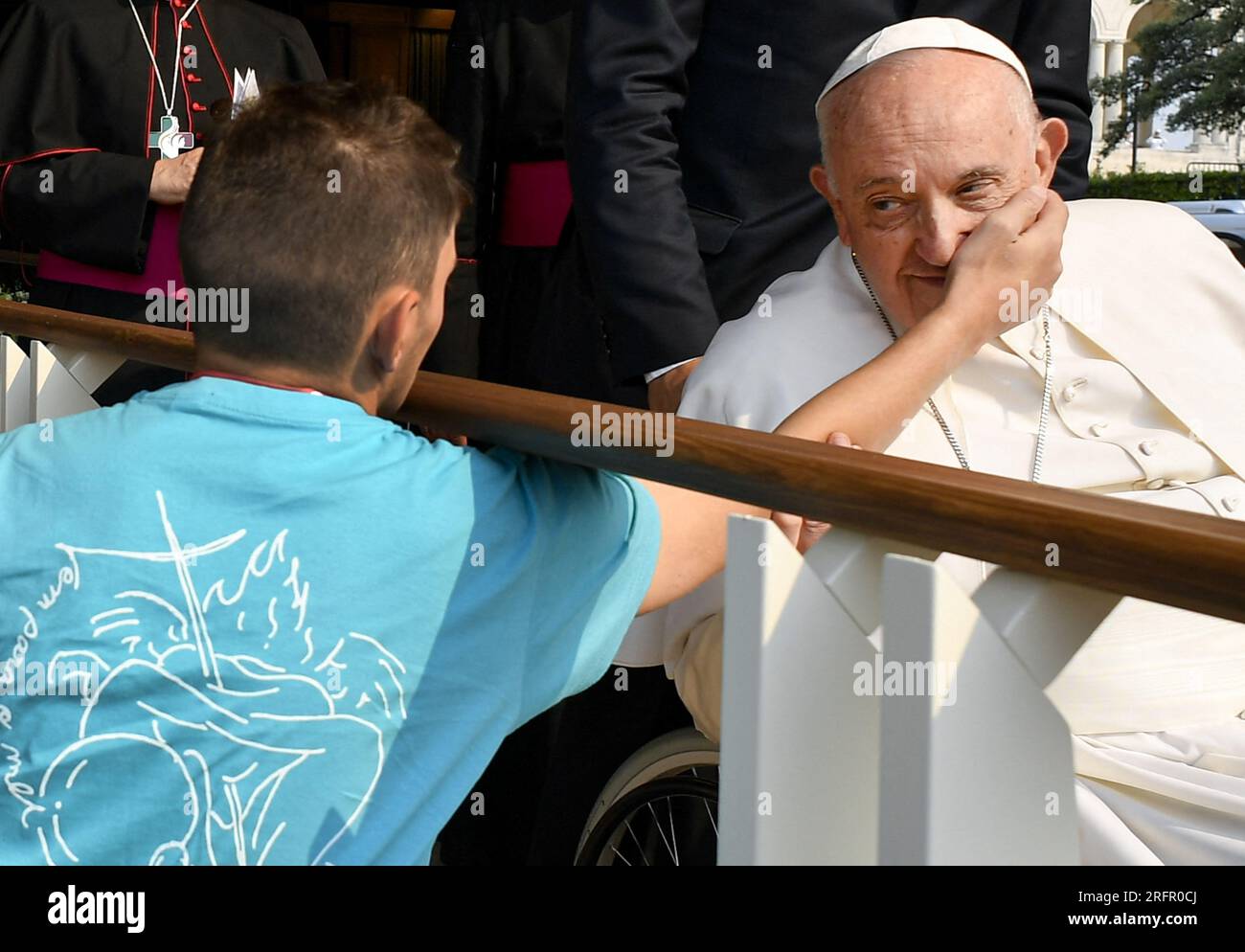 Fatima, Portugal. 05th Aug, 2023. Pope Francis visits the Shrine of Our ...