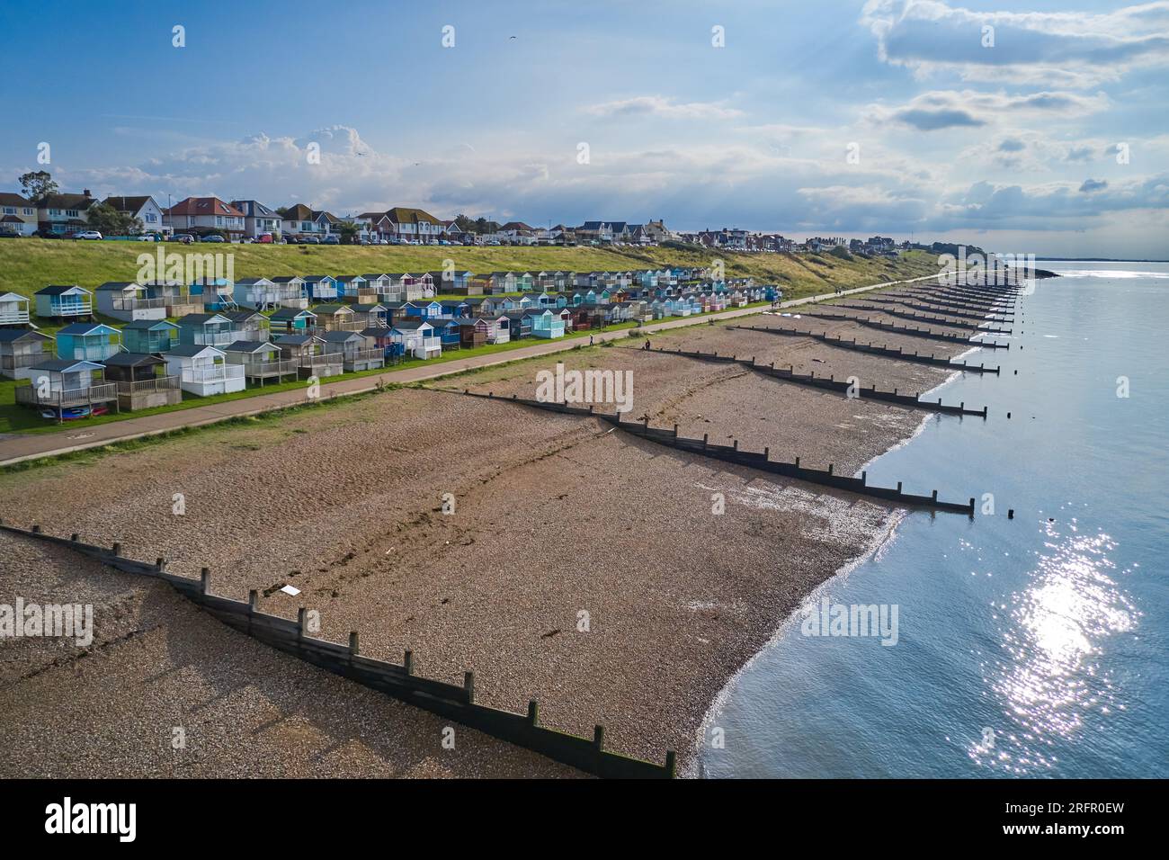 Tankerton Bay Slopes and Beach Tankerton Whitstable Kent Stock Photo ...