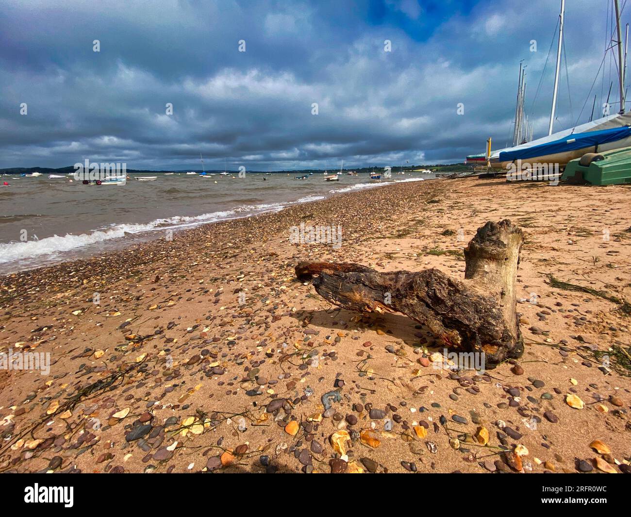 Exmouth estuary in Devon, UK Stock Photo - Alamy