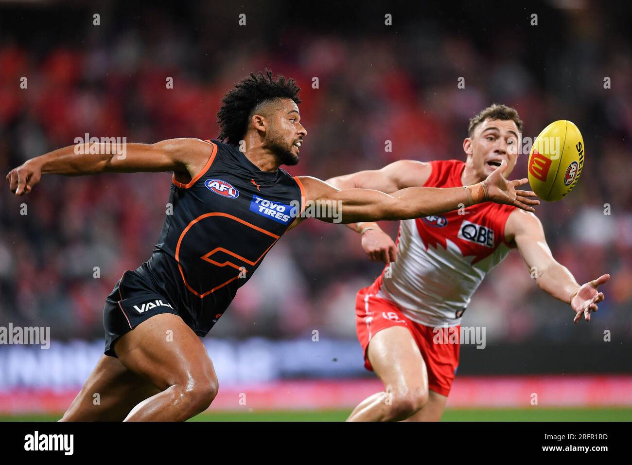Sydney, Australia. 05th Aug, 2023. Connor Idun of the GWS Giants in ...
