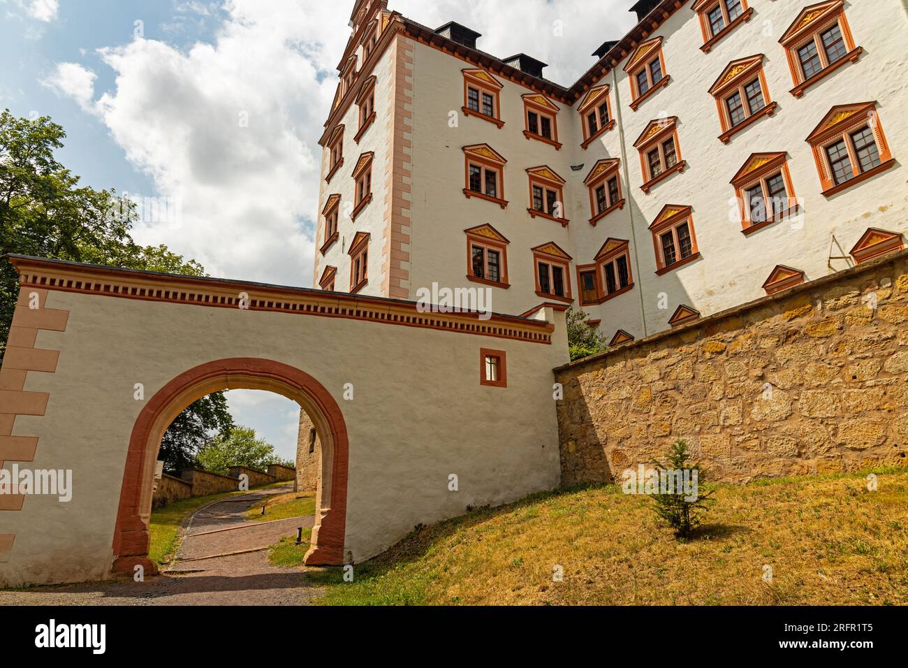 old fortress Heldburg in southern thuringia Stock Photo - Alamy
