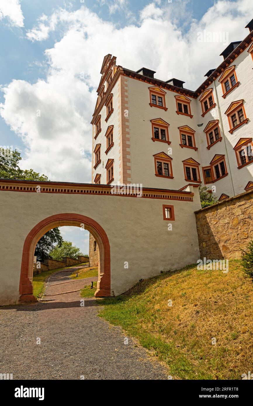 old fortress Heldburg in southern thuringia Stock Photo - Alamy