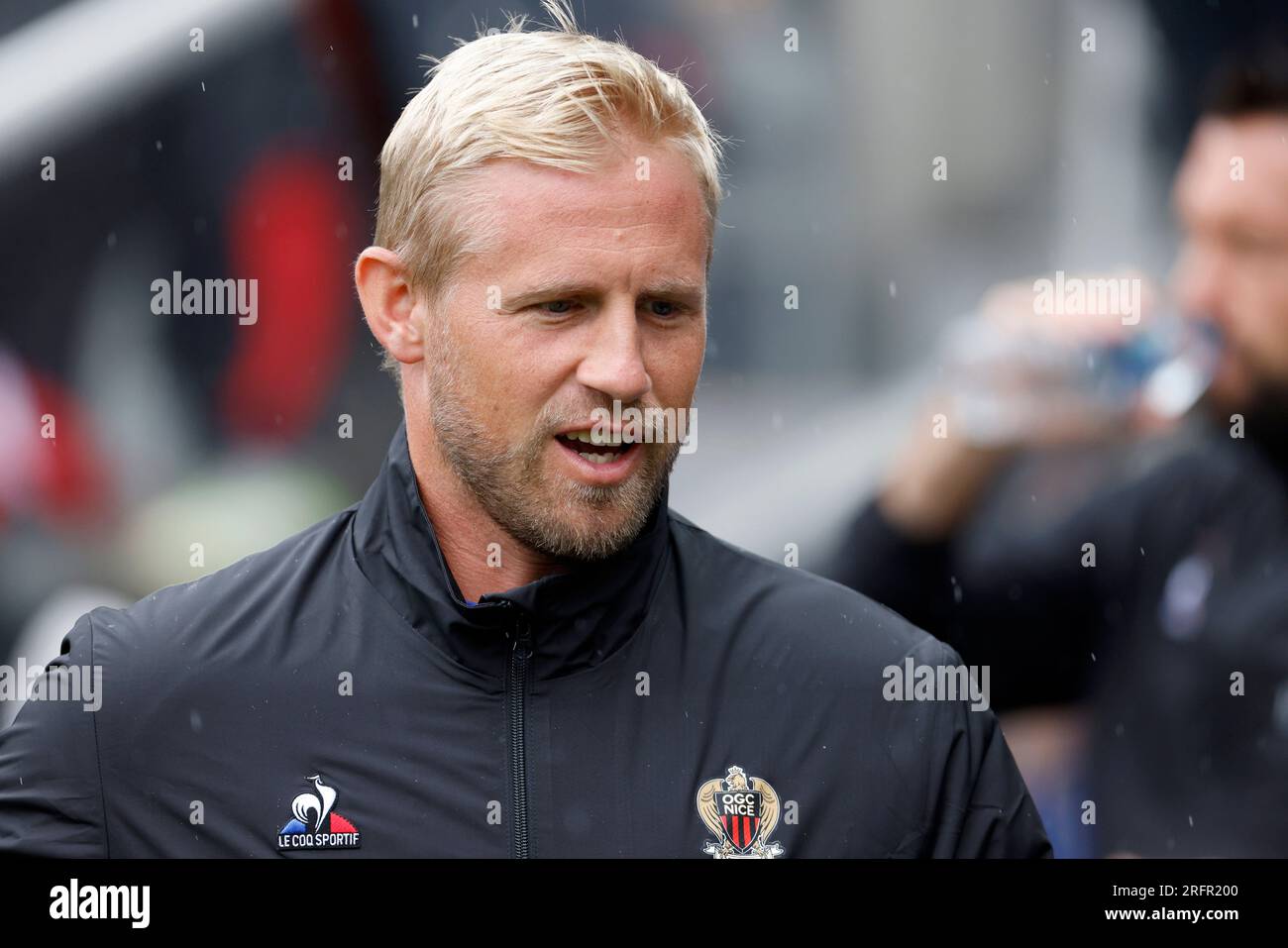 Nice's Kasper Schmeichel on the bench ahead of the Sela Cup match at St ...