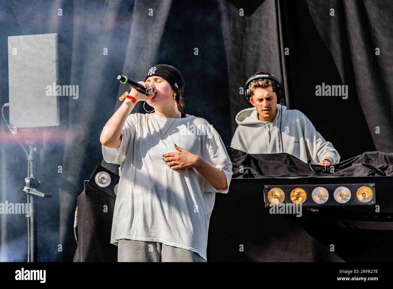 Copenhagen, Denmark. 04th Aug, 2023. The English singer Venbee performs ...