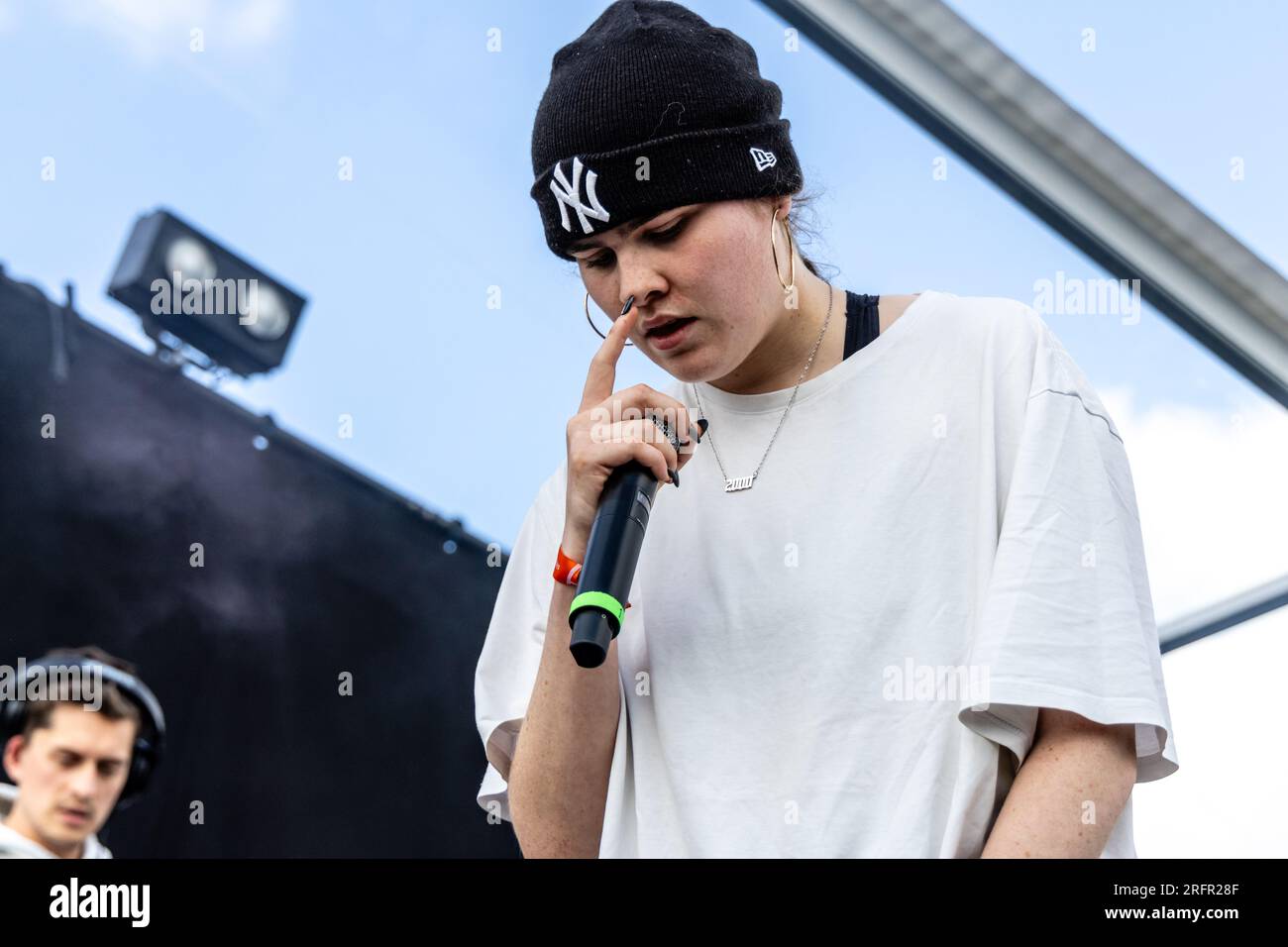 Copenhagen, Denmark. 04th Aug, 2023. The English singer Venbee performs ...