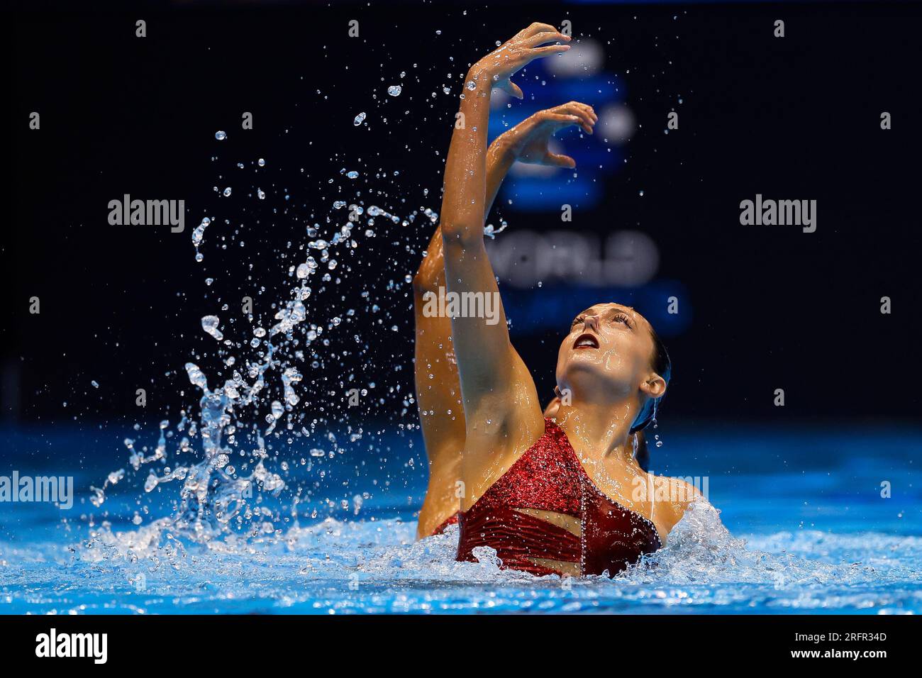 Fukuoka, Japan. 14 July, 2023: Megumi Field and Ruby remark of United ...