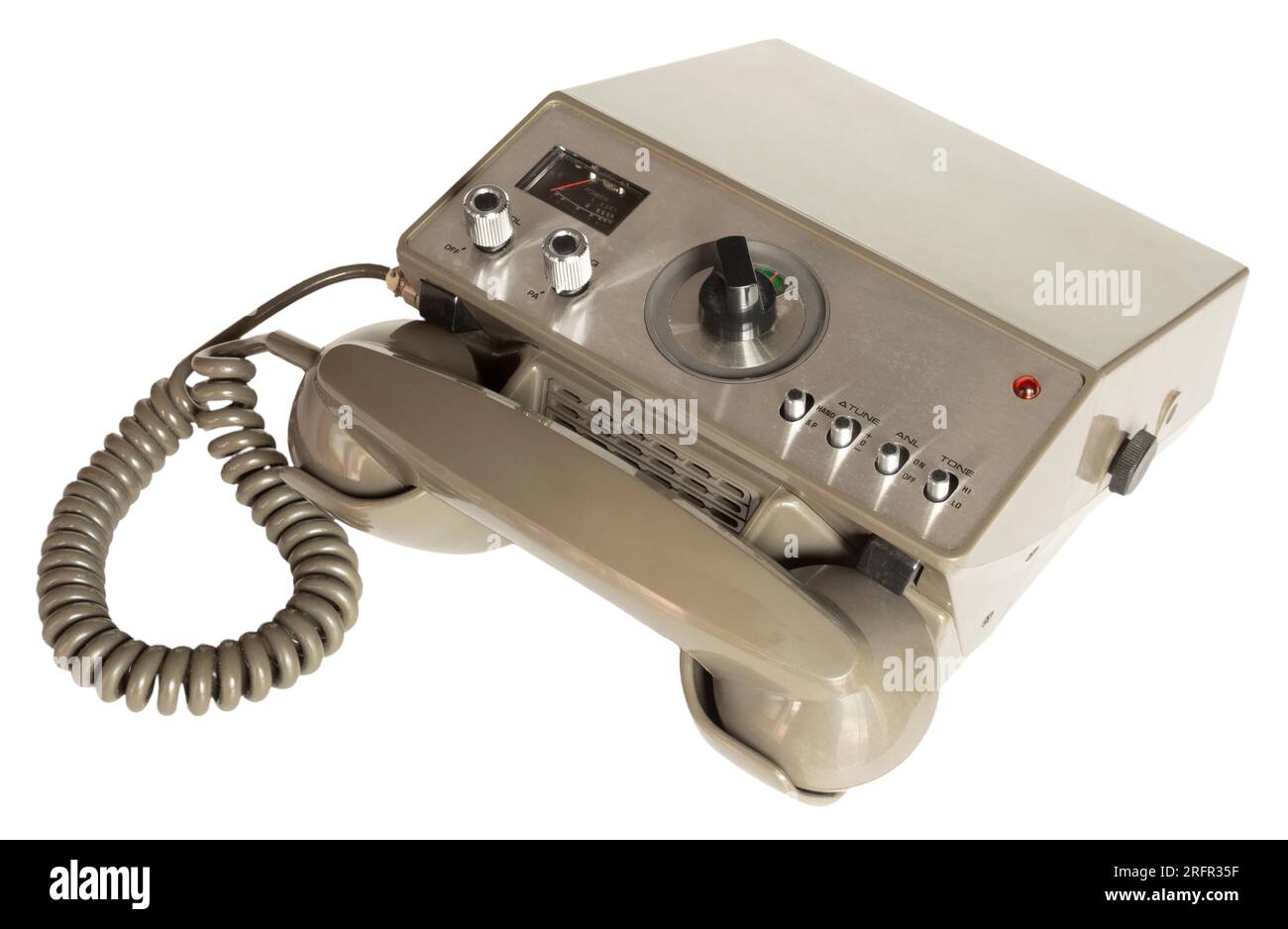 Ham radio with phone handset that continues to work during natural ...