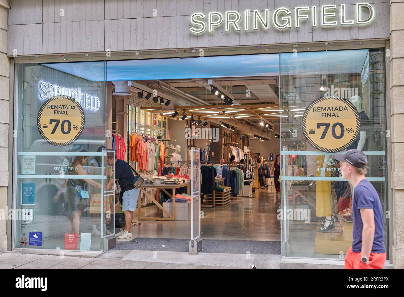 Springfield logo hi-res stock photography and images - Alamy