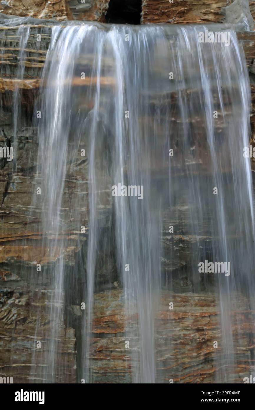 waterfall in a geological park in China Stock Photo - Alamy