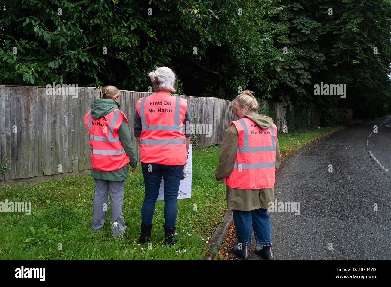 Taplow, UK. 5th August, 2023. A campaign group set up by former in ...