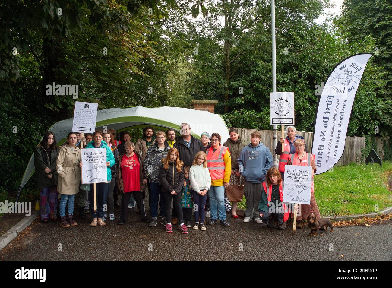 Taplow, UK. 5th August, 2023. A campaign group set up by former in ...