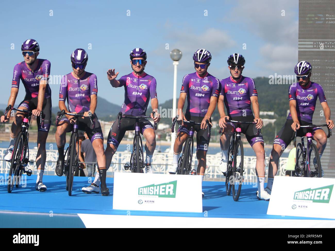Burgos-BH Winner during the Clasica San Sebastian 2023, UCI World Tour ...