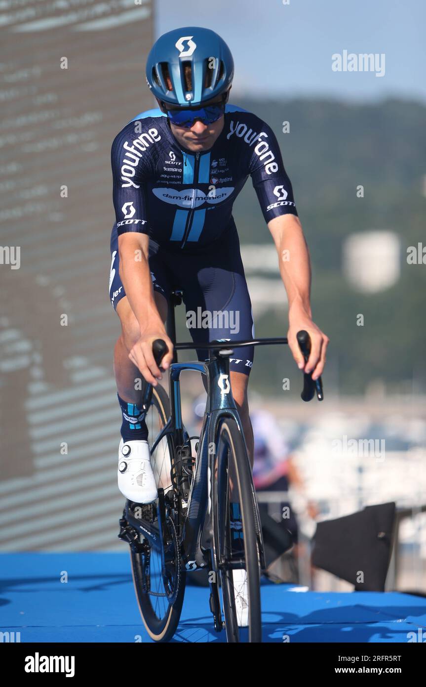 Team dsm - firmenich Winner during the Clasica San Sebastian 2023, UCI ...