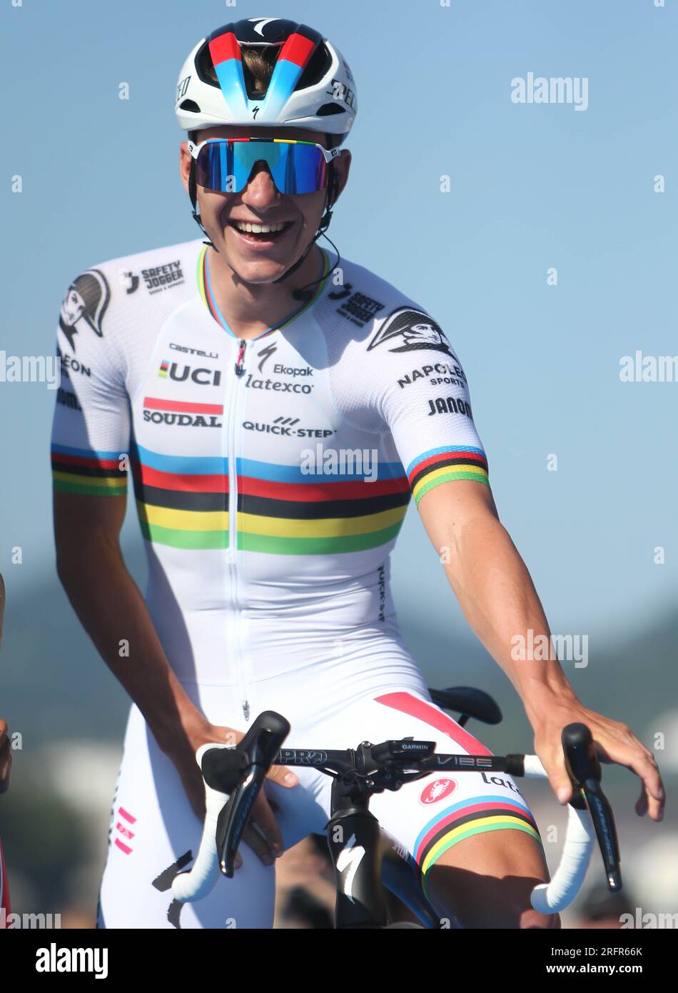 Remco Evenepoel of Soudal - Quick Step, Winner during the Clasica San ...