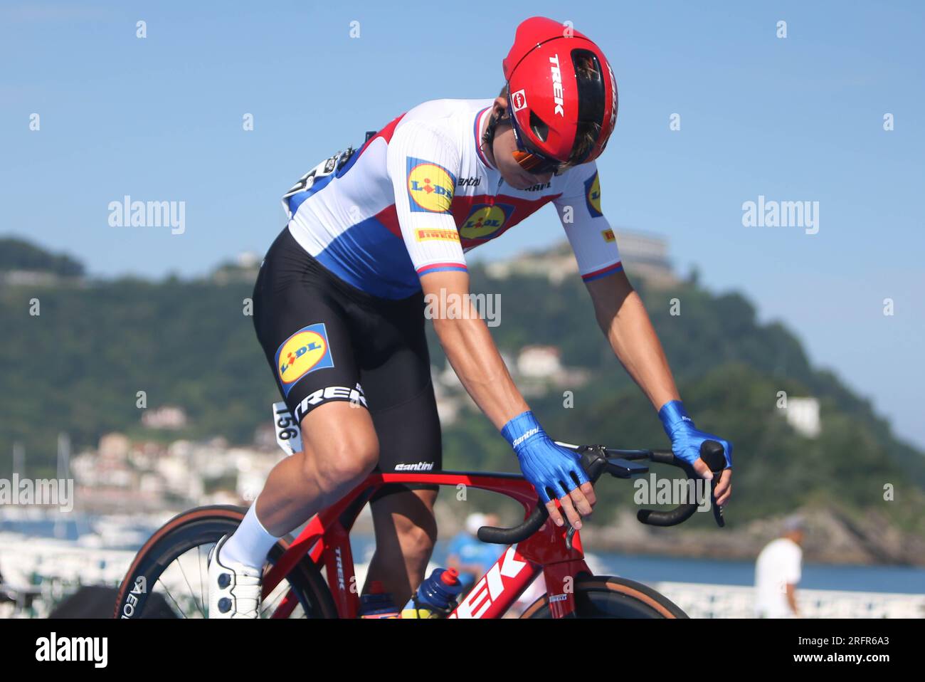 VACEK Mathias of Lidl - Trek Winner during the Clasica San Sebastian ...