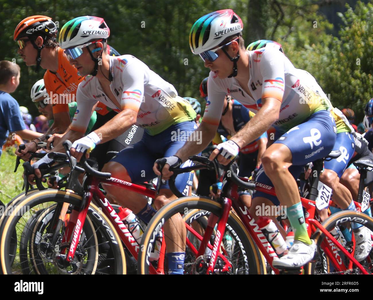BURGAUDEAU Mathieu and VERCHER Mattéo of TotalEnergies Winner during ...