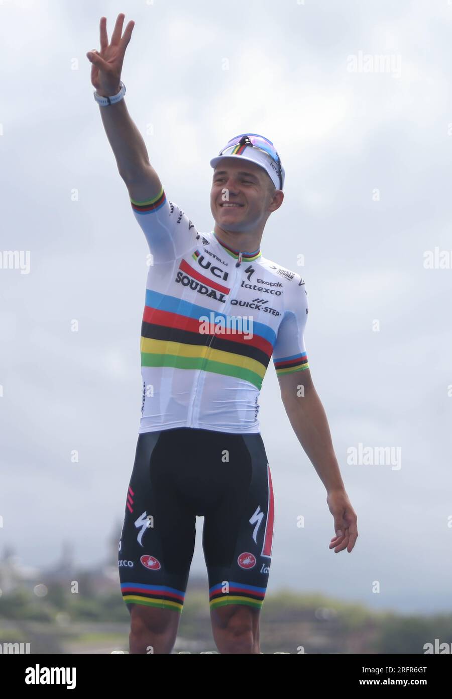 Remco Evenepoel of Soudal - Quick Step, Winner during the Clasica San ...