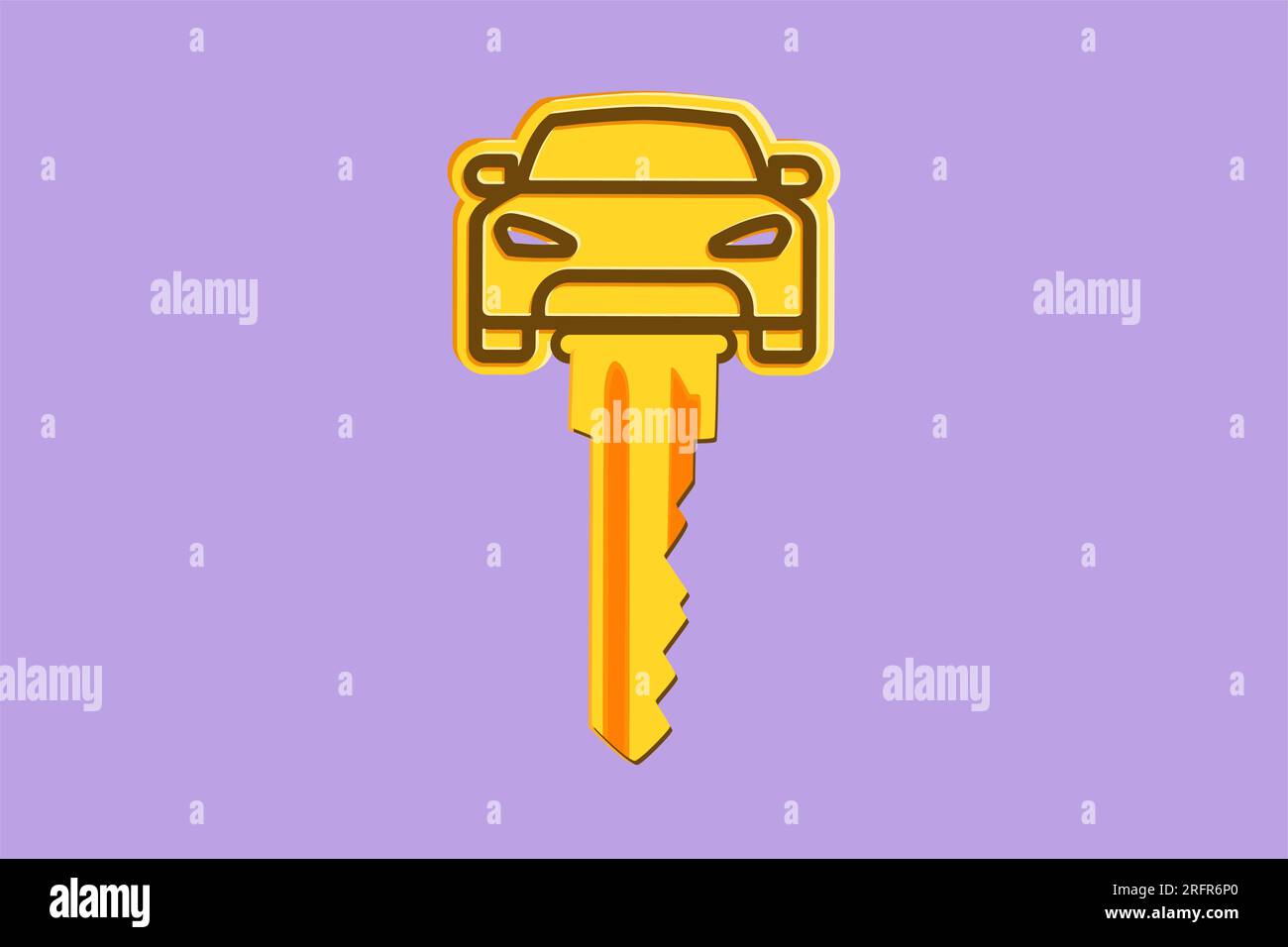 Ignition key icon icon cartoon hi-res stock photography and images - Alamy
