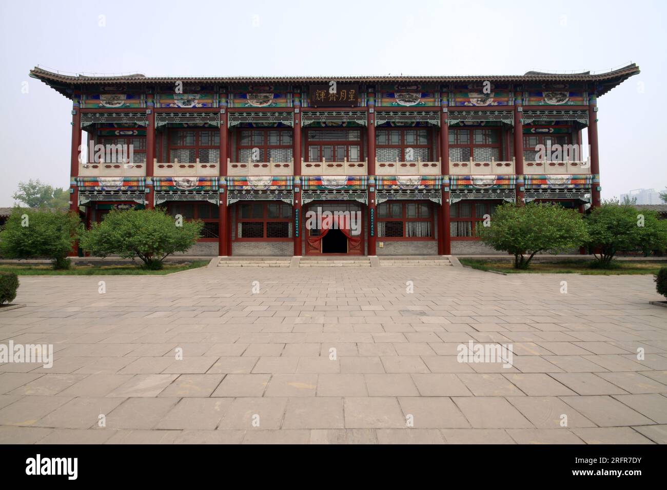 ancient Chinese traditional architectural style, north china Stock ...