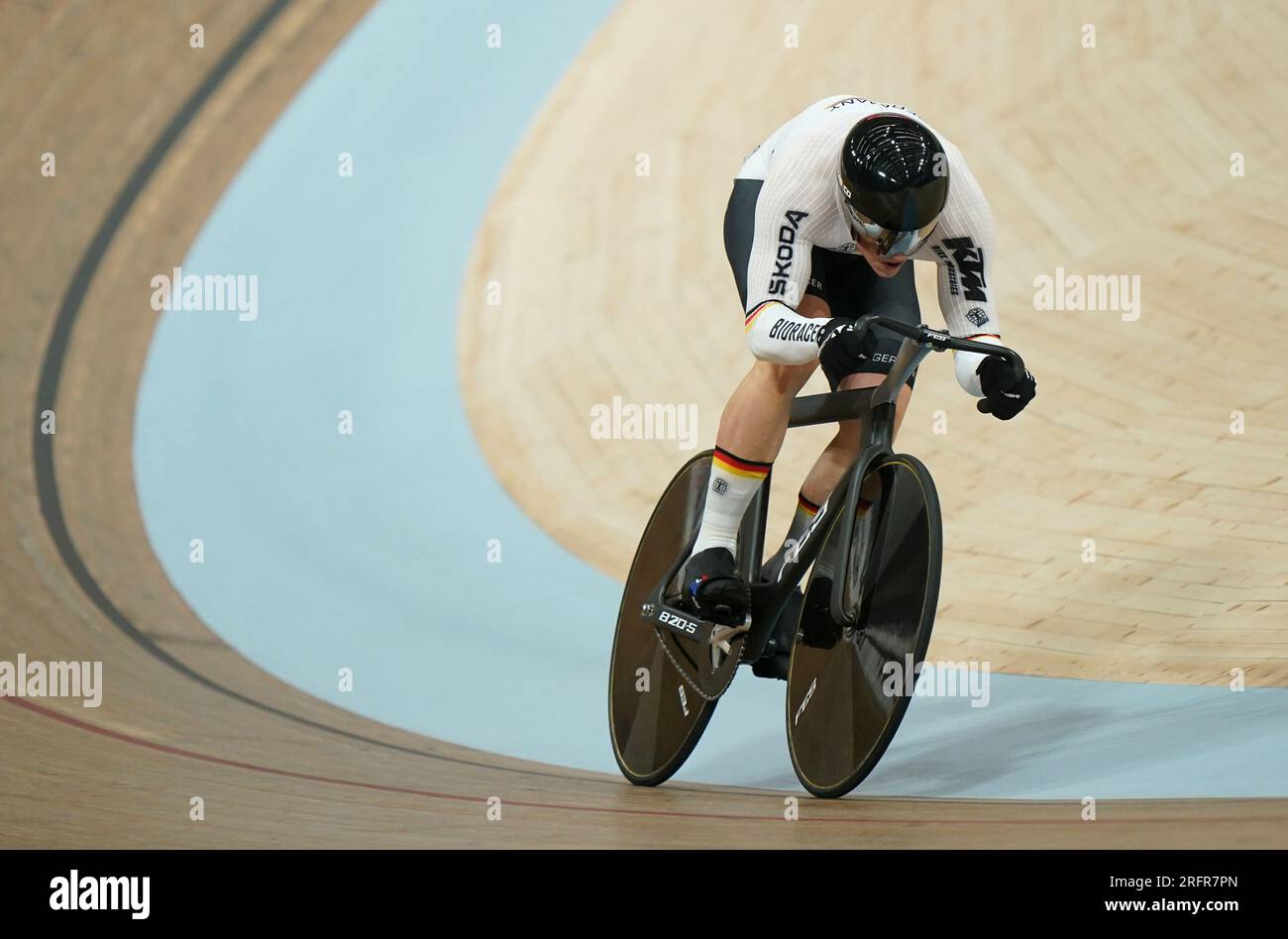 Germany's Willy Leonhard Weinrich competes in the Men's Elite Sprint ...