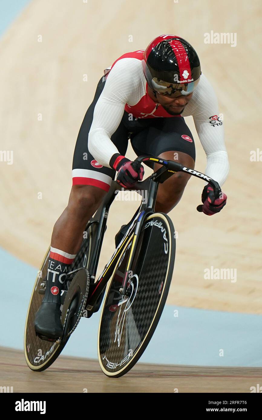 Trinidad and Tobago's Nicholas Paul competes in the Men's Elite Sprint ...