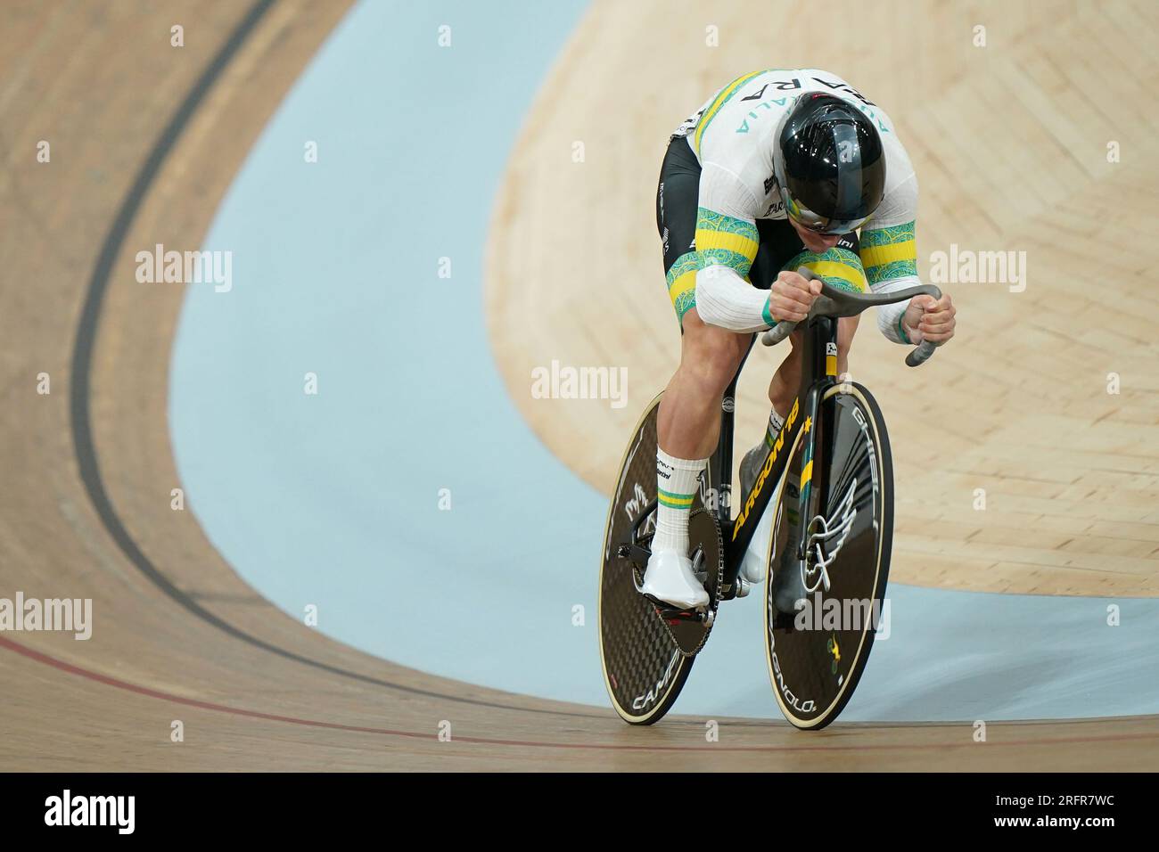 Australia's Matthew Richardson competes in the Men's Elite Sprint ...