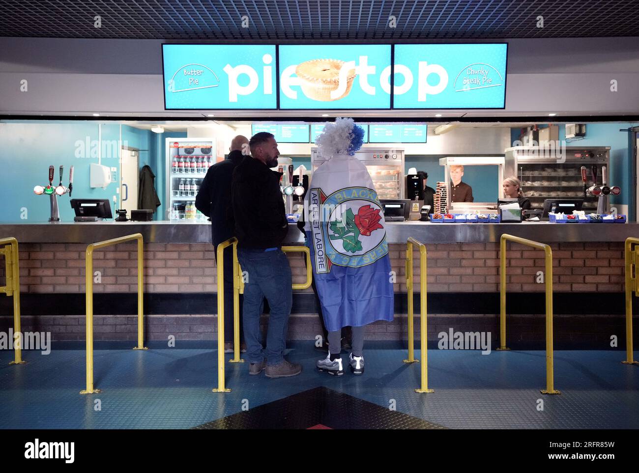 Blackburn rover fans hi-res stock photography and images - Alamy