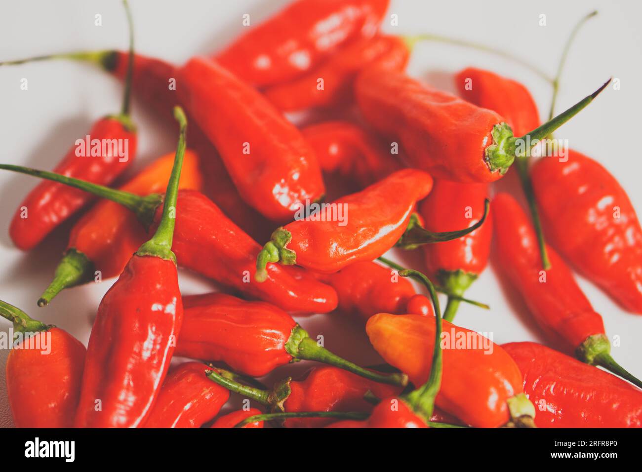 Spicy And Strong; Health Benefits Of Red Chilli Stock Photo - Alamy
