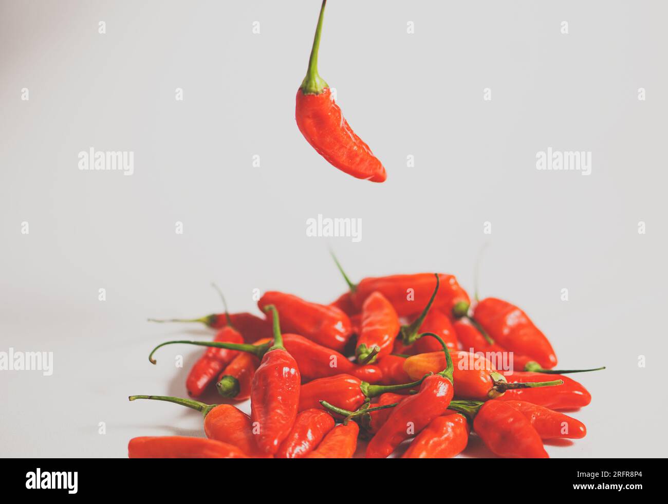 Spicy And Strong; Health Benefits Of Red Chilli Stock Photo - Alamy