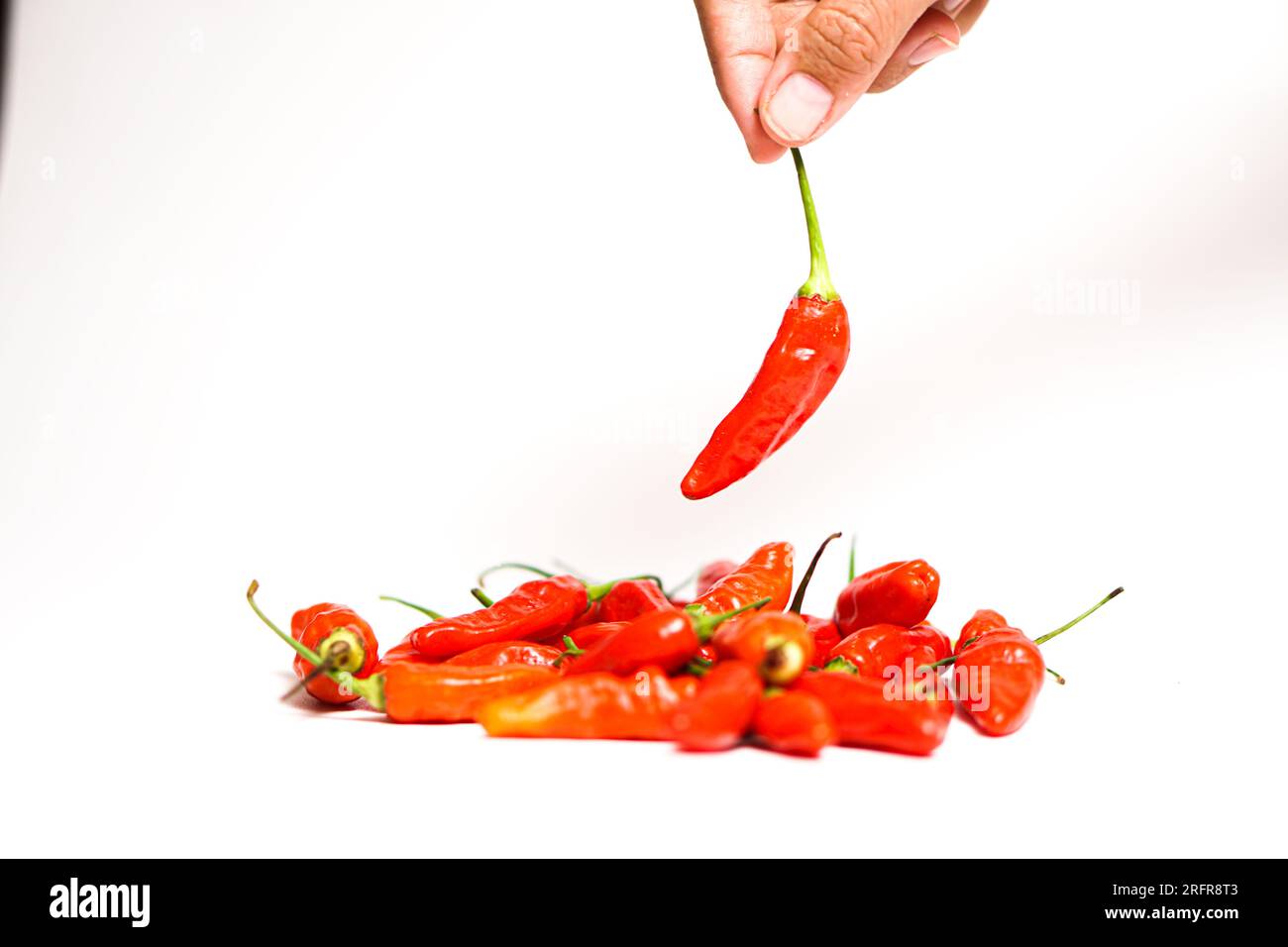 Spicy And Strong; Health Benefits Of Red Chilli Stock Photo - Alamy
