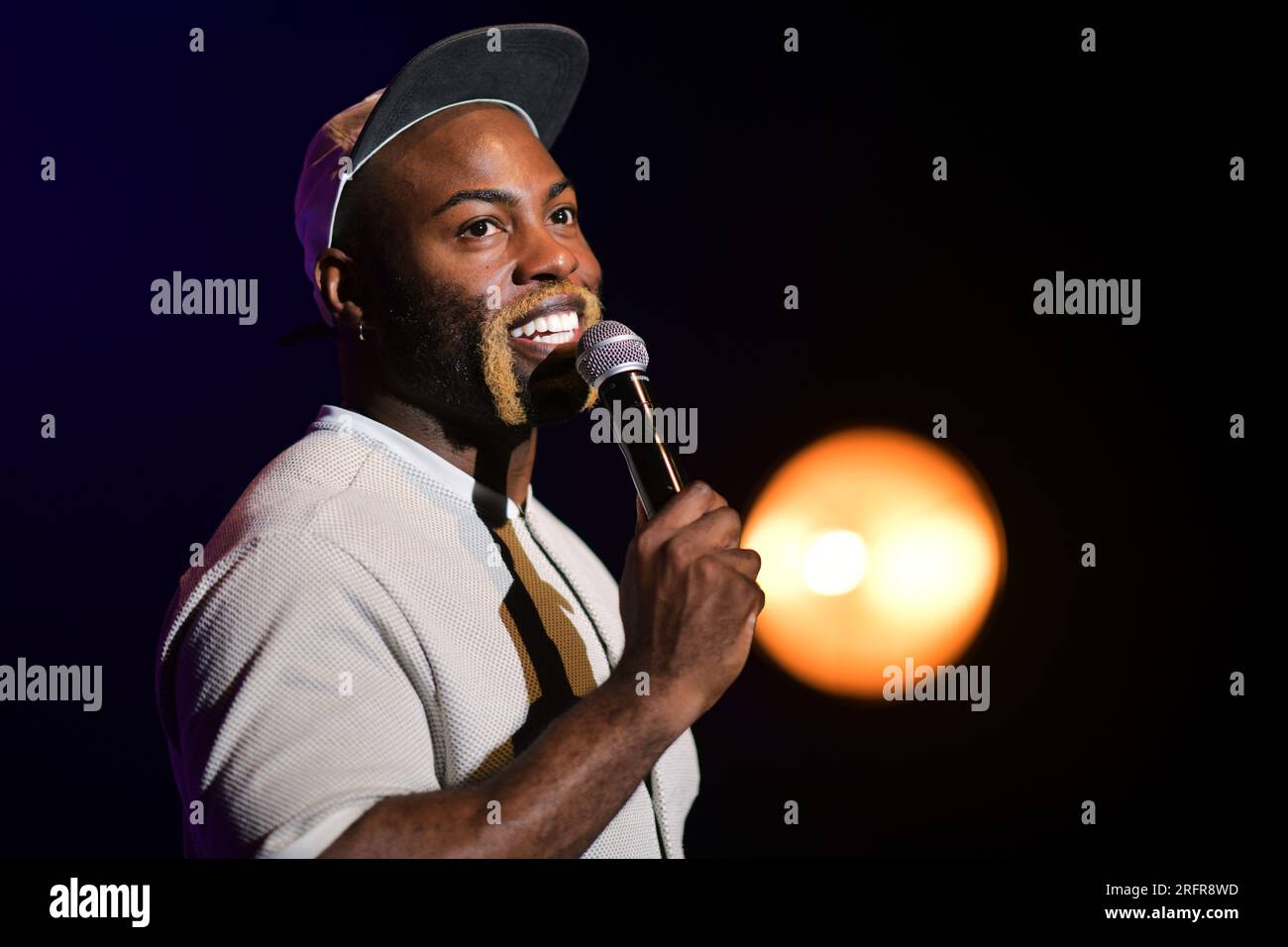 Edinburgh Scotland, UK 05 August 2023. Darren Harriott at the Pleasance ...