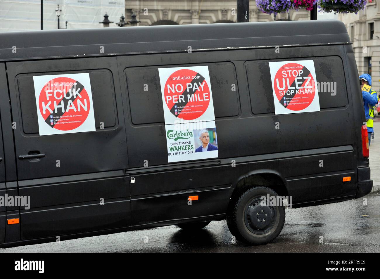 London, UK, 25 Oct Transport for London, TFL ULEZ Ultra Low Emission ...