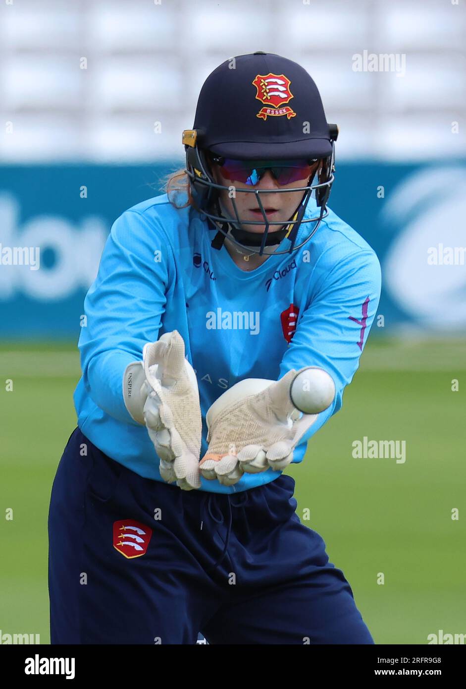 Essex Women's Scarlett Hughes during London Championship 50-over match ...