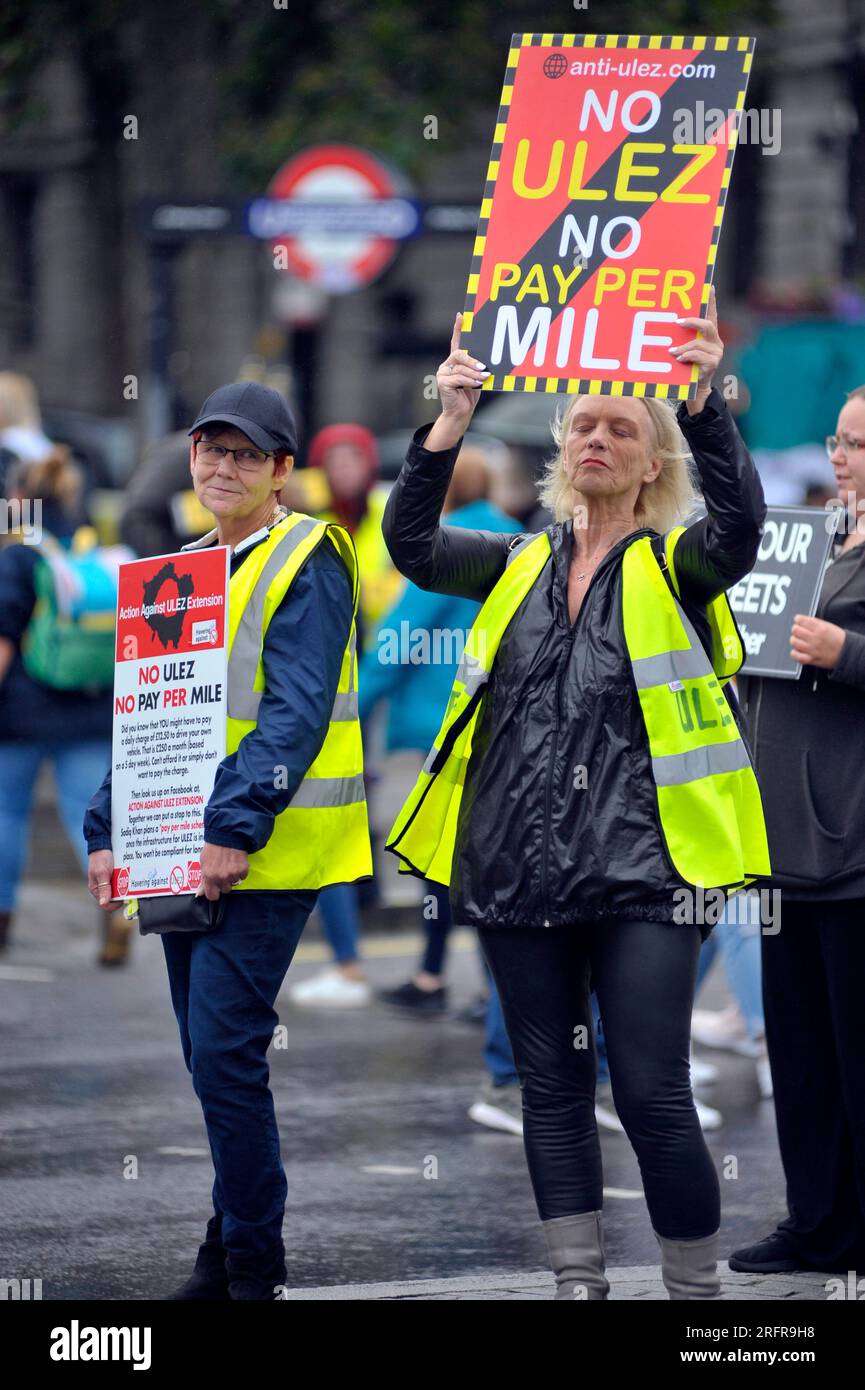 London, UK, 25 Oct Transport for London, TFL ULEZ Ultra Low Emission ...