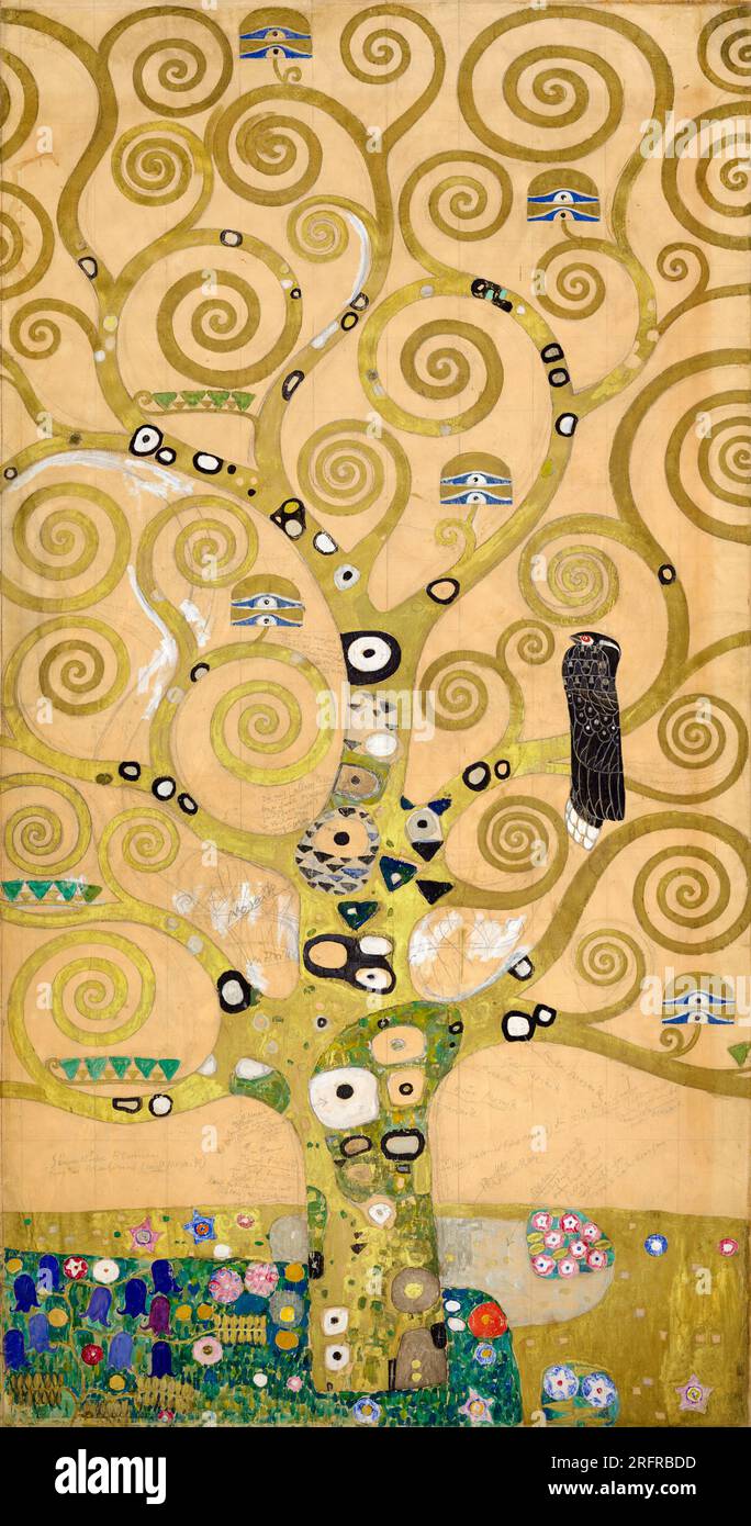 Gustav Klimt Tree Of Life Wallpaper