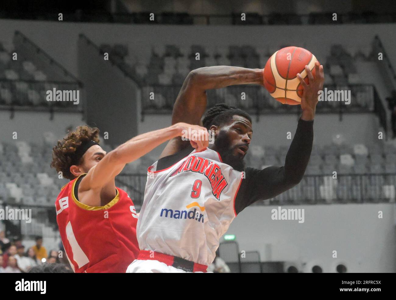 Jakarta, Indonesia. 5th Aug, 2023. Jerome Anthony Beane Jr (R) of ...